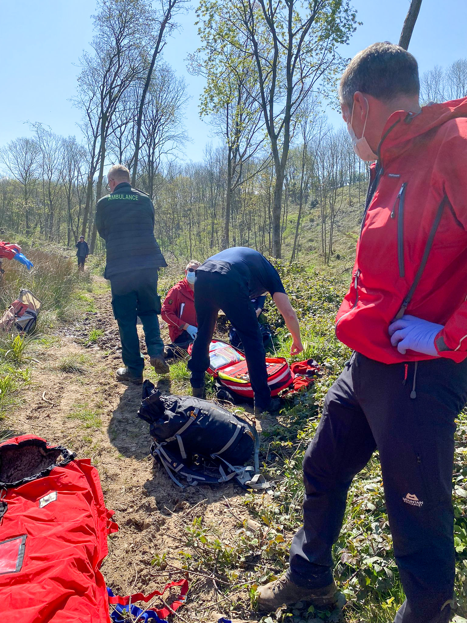 Ambulance Assistance – Loftus Wood – Cleveland Mountain Rescue